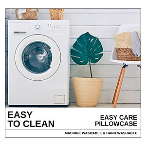 Halloween Pillow Cases Standard Size Set of 2 - Spooky Pumpkin Lantern Pillowcase for Kids Boys - Reversible Printed Decorative Bed Pillow Covers - Wrinkle, Fade & Stain Resistant, with Hidden Zipper