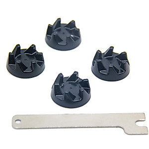 9704230 Blender Coupler 4Packs with 1 Spanner Kit Replacement for Kitchenaid Blender Replacement Parts WP9704230VP WP9704230 KSB5WH KSB5WH4 KSB5 KSB3 Driver PS11746921 AP6013694 AP2930430 PS401661