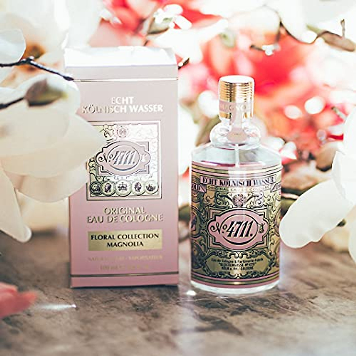 4711 Floral Collection Magnolia by Muelhens for Women - 3.4 oz EDC Spray