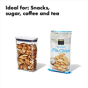 OXO Good Grips POP Container - Airtight Food Storage - 1.9 Qt for Snacks, Sugar and More