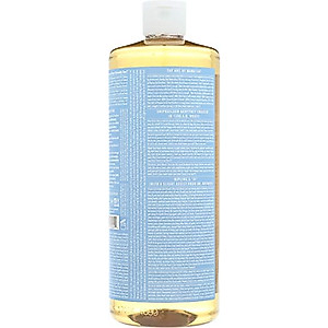 Dr. Bronner's 32 Ounce Pure Castile Soap - Liquid44; Unscented44; Baby Mild