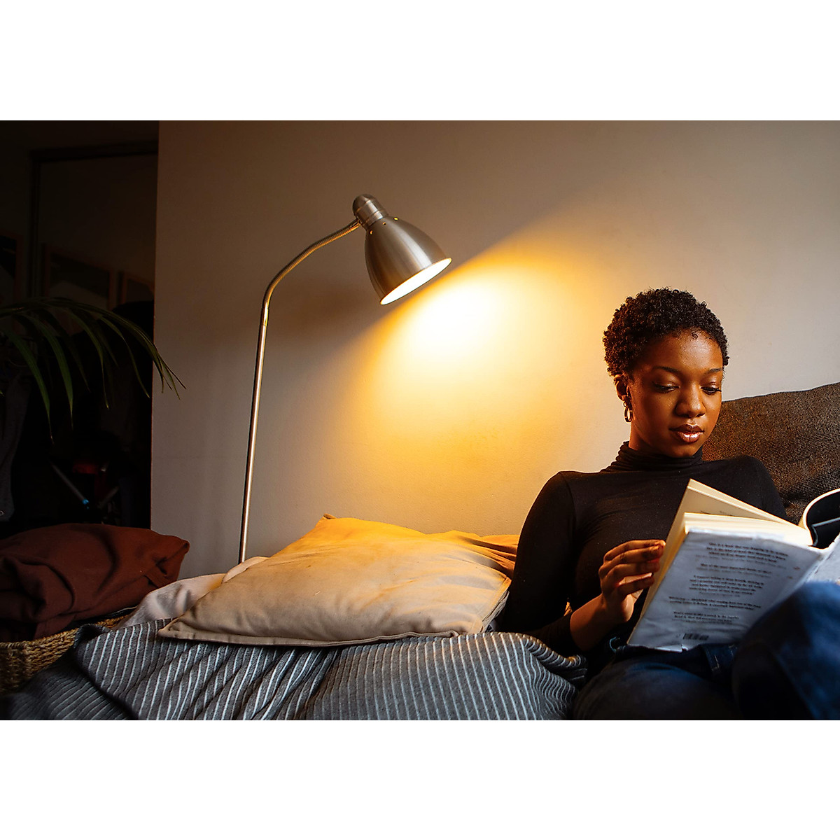 Miracle LED Nature’s Vibe Relax Sweet Dreams Nighttime LED Light Bulb (606902), 2-Pack,Yellow