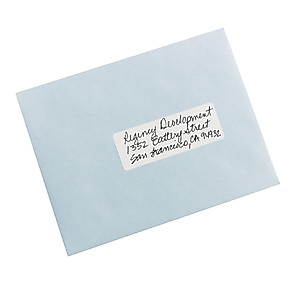 Avery 6113 All-Purpose Labels, 1 x 2.75 Inches, White, Pack of 128