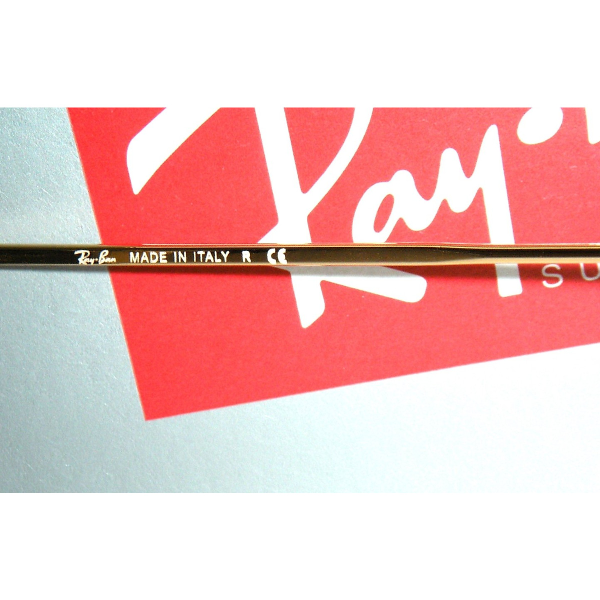 Ray Ban RB3447 ROUND METAL Sunglasses Color 001, Gold, 50 mm