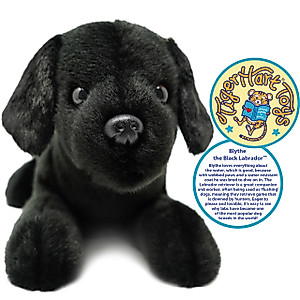 TigerHart Blythe The Black Lab - 12 Inch Stuffed Animal Plush