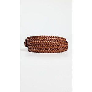 Madewell Women's Woven Belt, Desert Camel, Tan, M-L