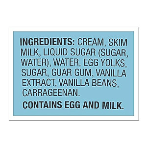 Ben & Jerry's Vanilla Ice Cream Pint Non-GMO 16 oz