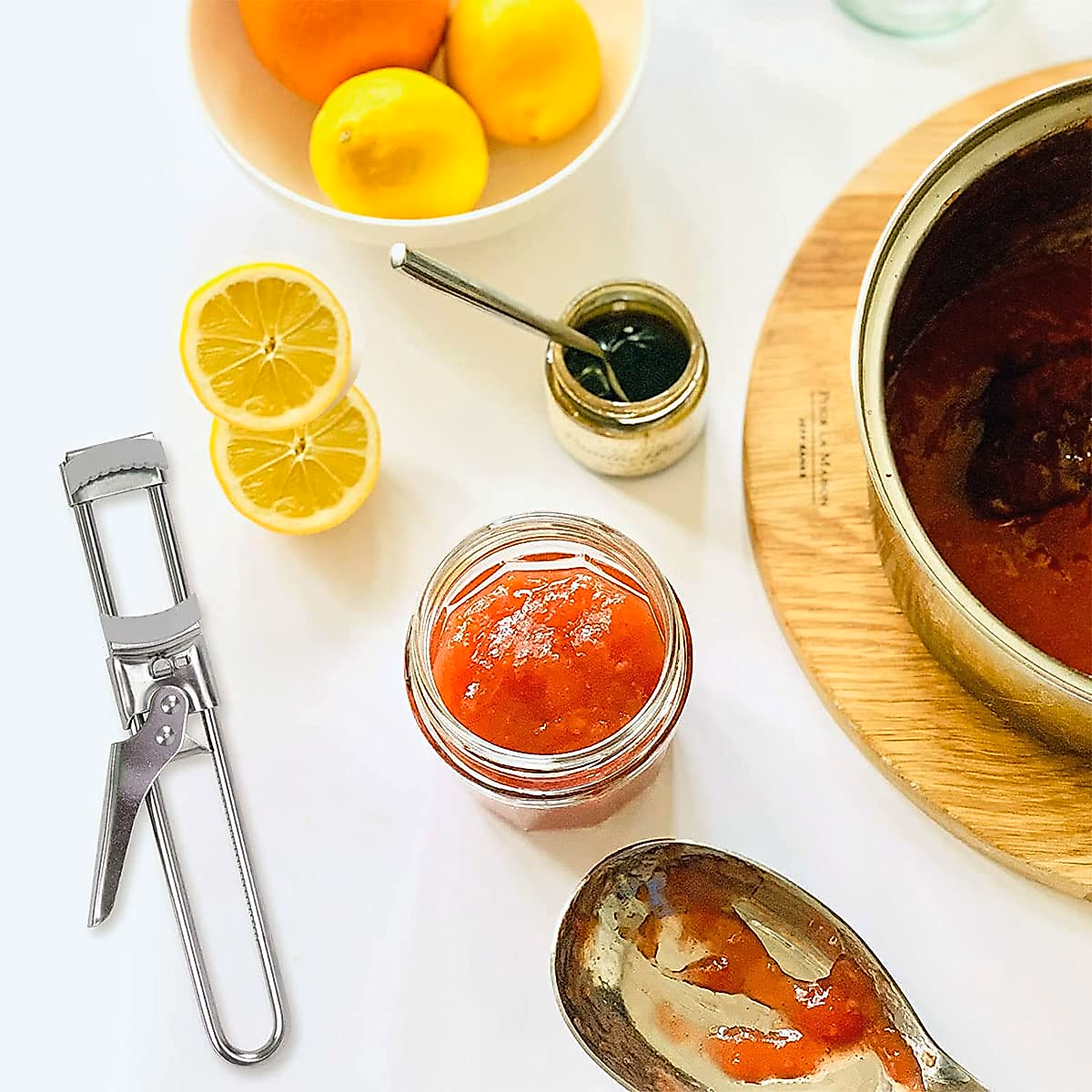 2023 New Jar Opener Multifunctional Stainless Steel Can Opener, Jar Gripper Tight Lid Opener, Kitchen Gadgets, Easy Jar Opener for the Elderly and Children