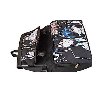 HAMIQI Anime Style Cosplay Black Butler Backpack Young Teens School Bag Fashion Casual Backpack Laptop Book Bag