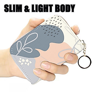 Coaott Credit Card Holder,Stay Safe and Stylish with Our RFID-Blocking Slim Wallet for Women.Perfect for Business and Everyday Use,Keep Your Belongings Safe and Organized