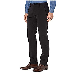 Dockers Men's Straight Fit Ultimate Chino with Smart 360 Flex (Regular and Big & Tall), Black, 38W x 30L