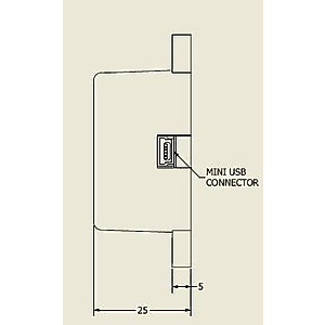 Projects Unlimited 12VDC Programmable Buzzer Wide Frequency Range 12VDC Rated Voltage