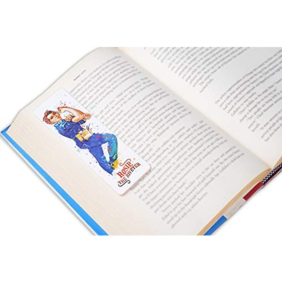 Cultural Icon Bookmarks: Legends Through History Series, 5-Pack. Frida Kahlo, Marilyn Monroe, Audrey Hepburn, Rosie The Riveter, Statue of Liberty.