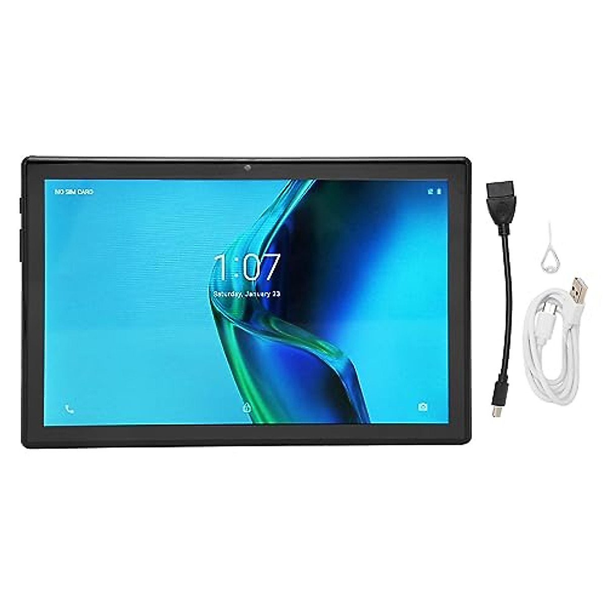Airshi 10.1 Inch Tablet, 8GB RAM 128GB ROM 5G WiFi Octa CPU 4G LTE Tablet PC 13MP Rear Camera for Business for Work (Black)