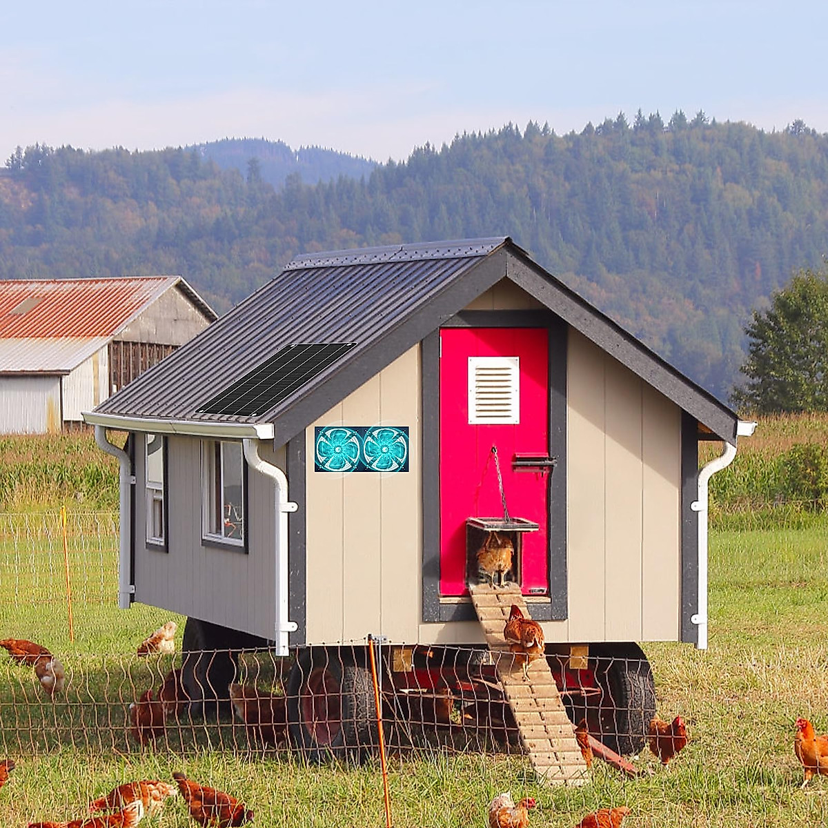 Mini 6W Solar Panels Chargers USB 5V Small Monocrystalline Power Emergency Panels IP67 Waterproof for Outdoor Security Camera Fans Flashlight Pond Air Bubbler Fish Tank Oxygen Pump