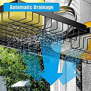 SNSLXH Four Baskets (one More Than Others) Large Sink Rack, 24.8"-35.4",Over The Sink Dish Drying Rack, Two-Tier Large Sink Rack for Kitchen, Retractable and Adjustable, Saving Kitchen Space