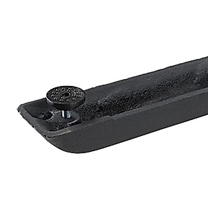 Displays2go 30”w x 42”h Round Cocktail Table - Black (FD30RP42BK)