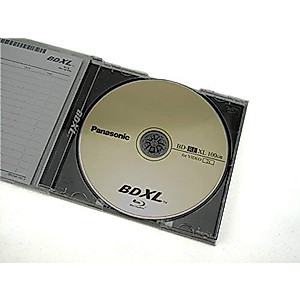Panasonic Blu-ray BD-RE XL Rewritable BDXL Disk 100 GB 2x Speed Triple Layer Single Pack