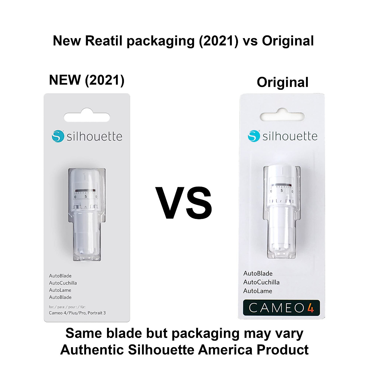 Silhouette Cameo 4 Autoblade and Standard Mat Doubles Pack Includes (2) 12 inch Standard Mat, (2) AutoBlade for use with the Cameo 4 and 50 Designs