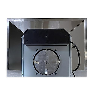 CROWN 30" 900 CFM Range Hood, Stainless Steel Gesture Control, Wall Mount Range Hood with Baffle Filters, 2 X LED Lights PRO-B09/30