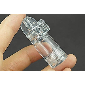 Tool Parts Acrylic Glass Snuff Bullet Rocket Snuff Sniffer Bottles