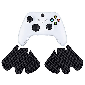 eXtremeRate PlayVital Anti-Skid Sweat-Absorbent Controller Grip for Xbox Series X/S Controller, Professional Textured Soft Rubber Pads Handle Grips for Xbox Series X/S Controller - Diamond Grain