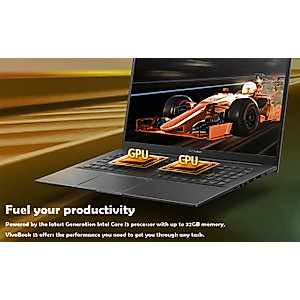 ASUS Vivobook 15.6 Inch FHD Business Laptop, Intel Core i5-1135G7, 20GB RAM, 1TB SSD, Windows 11 Pro, Office 365, Full Size Keyboard, HDMI, WiFi, Black, PCM