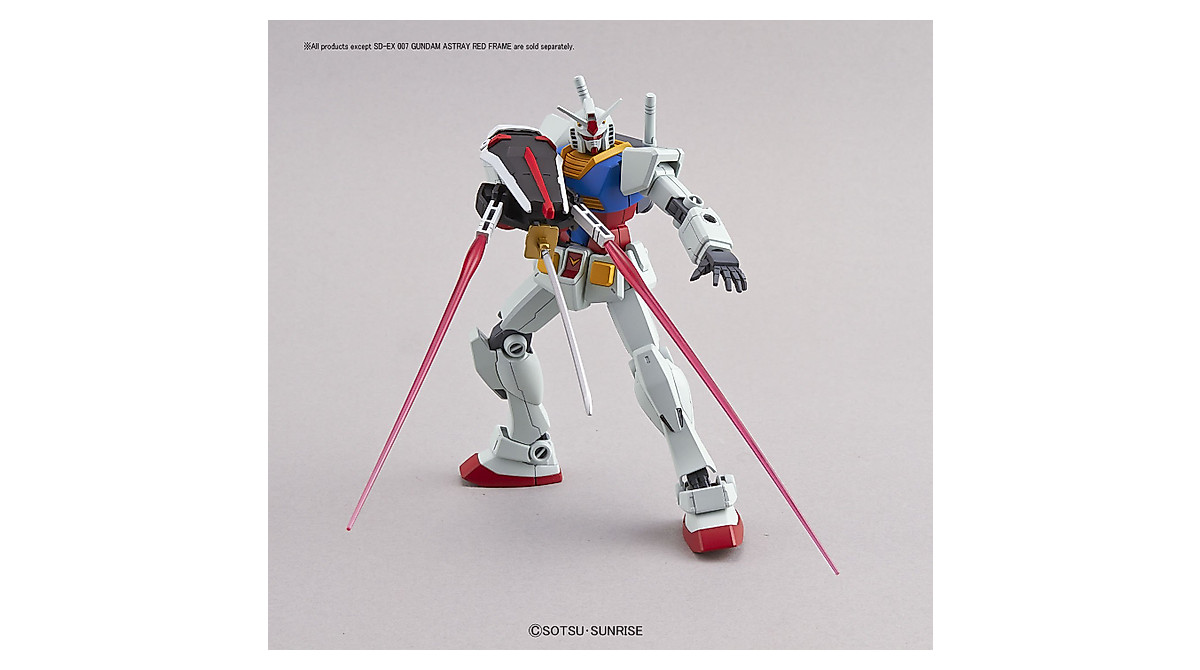 Bandai HG SD Astray Red Frame Model Kit - Easy No-Glue Build