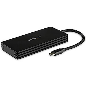 StarTech.com M.2 SSD Enclosure for M.2 SATA Drives - USB 3.1 G - USB-C - Portable M.2 External Enclosure (SM21BMU31CI3)