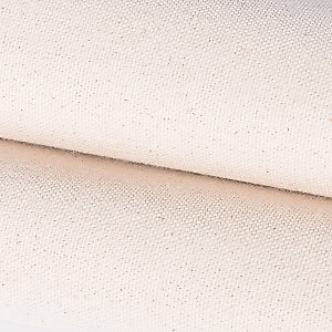 100% Natural Cotton 10oz Canvas Fabric (Duck), 63 Inches Wide X 3 Yards Long