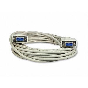 Your Cable Store 25 Foot DB9 9 Pin Serial Port Null Modem Cable Female/Female RS232