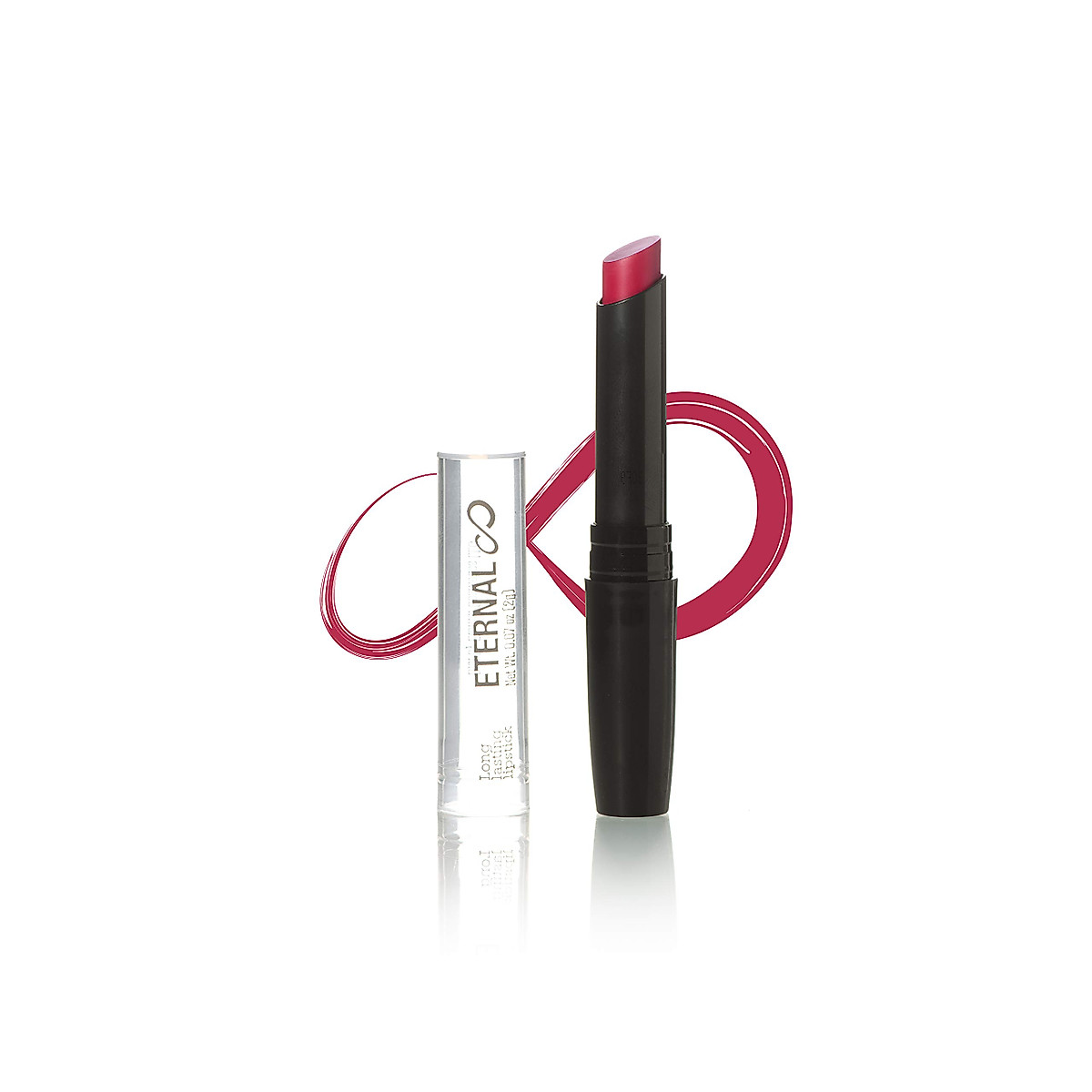 Eternal Long Lasting, Moisturizing Lipstick with Vitamin E – Professional Luxury Collection with Strong Pigments – Creamy, Semi Matte Finish, Longwear, Modern Colors and Shades (Paradise)