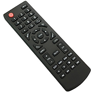 Replacement Remote Control Fit for DX-26L100-A13 DX-32D310NA15 DX-55L150A11 DX-LCD26-09 DX-LCD22-09 DX-LCD1909 DX-LCD2609 NS-37D20SNA14 for Insignia Dynex TV