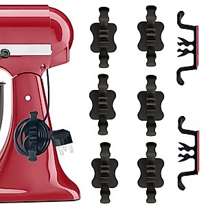 Cord Organizer for Kitchen Appliances 8 Pack Super Sticky Appliance Cord Wrapper,Cord Winder for Kitchen Small Appliances, Mixer, Blender, Coffee Maker, Pressure Cooker and Air Fryer, Cord Organizer