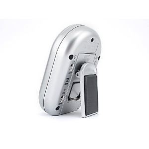 General Tools TI150 3-in-1 Kitchen Timer - for Visually/Hearing Impaired, Loud Environments and Classrooms (Red Flasher, Loud Beeper, Vibration) , Gray