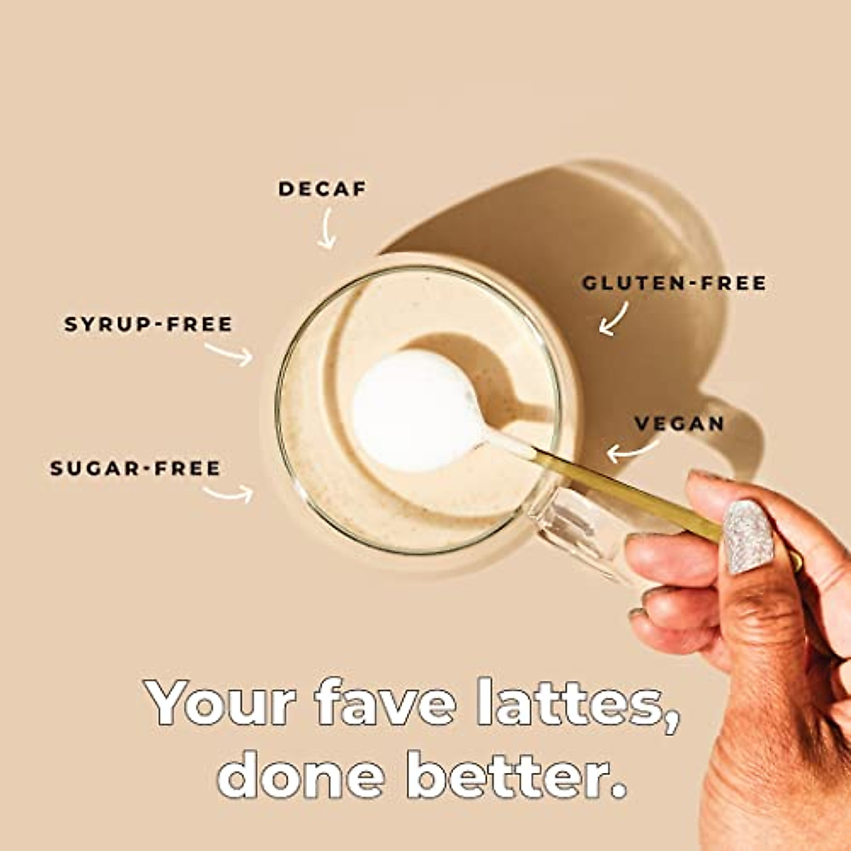 Blume Oat Milk Chai Latte - Organic Chai Source from India - Decaf Chai Tea Powder Super Latte with Milk Thistle, Fennel and Ginger Root - Sugar-Free, Gluten-Free and Vegan - Blend with Coffee, Tea or Smoothies - 30 Servings