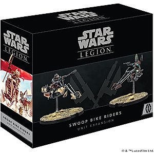Star Wars: Legion Swoop Bike Riders Unit Expansion - Enhance Battlefield Mobility! Tabletop Miniatures Strategy Game for Kids & Adults, Ages 14+, 2 Players, 3 Hour Playtime, Made by Atomic Mass Games