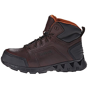 Reebok Work Men's Zigkick RB7005 Work Shoe, Brown