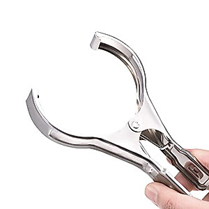 uxcell Tablecloth Clips - 145mm Stainless Steel Clamps for Fixing Table Cloth Hanging Clothes, 10 Pcs