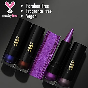 Black Radiance Metalicious Metallic Lipstick Lip Sculptor Amethyst Gemstone (Light Purple)