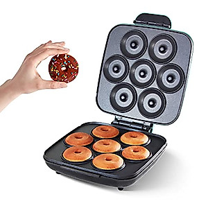 Delish By Dash Donut Maker for Snacks, Dessert, and More - Blue