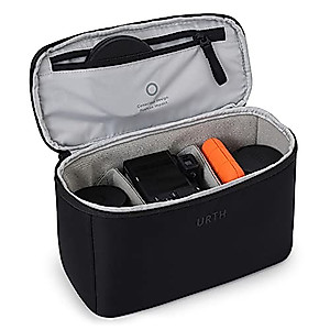 Urth Arkose Camera Insert Bag – for DSLR Camera and Lens, Weatherproof + Recycled (Black)