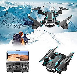 Drone with HD Dual Camera- FPV Camera Drones with Carrying Case, Foldable Drone Remote Control Gifts RC Quadcopter for Boys Girls- Headless Mode, O𝚗e Key Start, Speed Adjustment