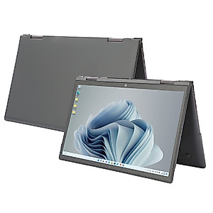 mCover Case Compatible for 2021~2022 15.6" HP Envy x360 15-ESxxxx (Intel CPU) / 15-EUxxx (AMD CPU) Series Laptop ONLY (NOT Fitting Any Other HP Models) - Clear