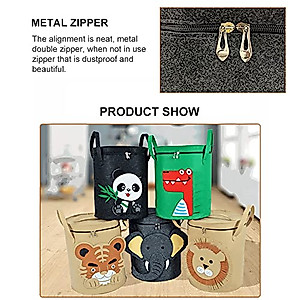 Toy Storage Organizer and Play Mats, Large Toy Baskets, Toy Storage Bags, Washable, Foldable Canvas Basket, Toy Clean Up & Storage Container Suitable for Toy Bricks, Small Toys