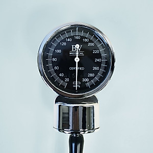 BV Medical Optimum Adult Aneroid Sphygmomanometer (10 to 16 inches) Manual Blood Pressure