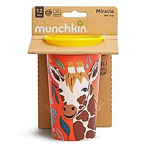 Munchkin® Miracle® 360 Wildlove Sippy Cup, 9 Oz, Giraffe