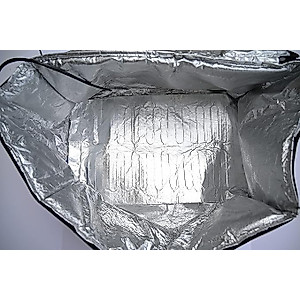 23"x14" Food Delivery Heater Pad for Bag Car 12v. DC Pizza Warmer for Belleford, Herculean, BlueVoy, Kibaga, NZ Home, Rubbermaid fits 23"x14"x15", (23"x14") Homevative (Silver, 23"x14")