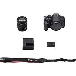 Canon EOS Rebel T8i DSLR Camera with 18-55mm Lens Bundle + 420-800mm MF Zoom Lens + 2X 32GB Sandisk Memory + Accessory Bundle Including Auxiliary Lenses, Tripod, Camera case & More