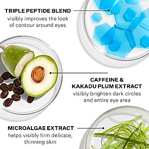 StriVectin Tighten and Lift Peptight 360 Degree Eye Serum with Tightening and Brightening Peptides for Wrinkles, Under Eye Bags and Puffiness, 1 fl. Oz